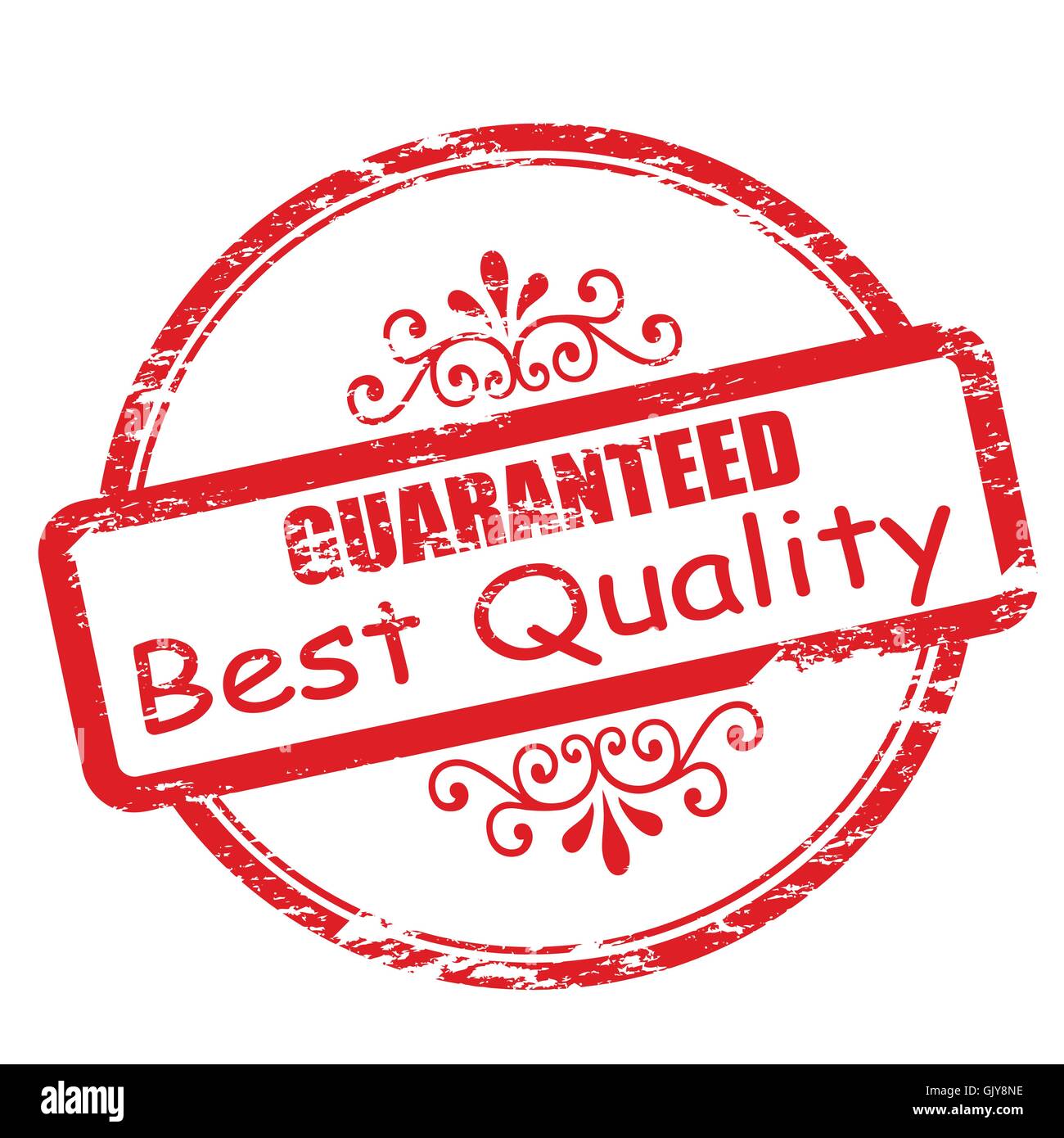 Guaranteed certified mark Cut Out Stock Images & Pictures - Alamy