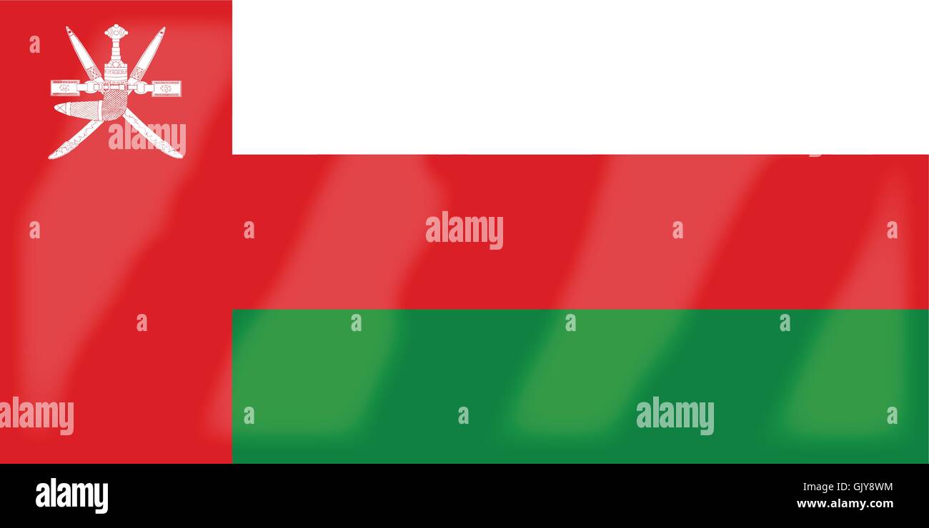 Flag of Oman Stock Vector Image & Art - Alamy