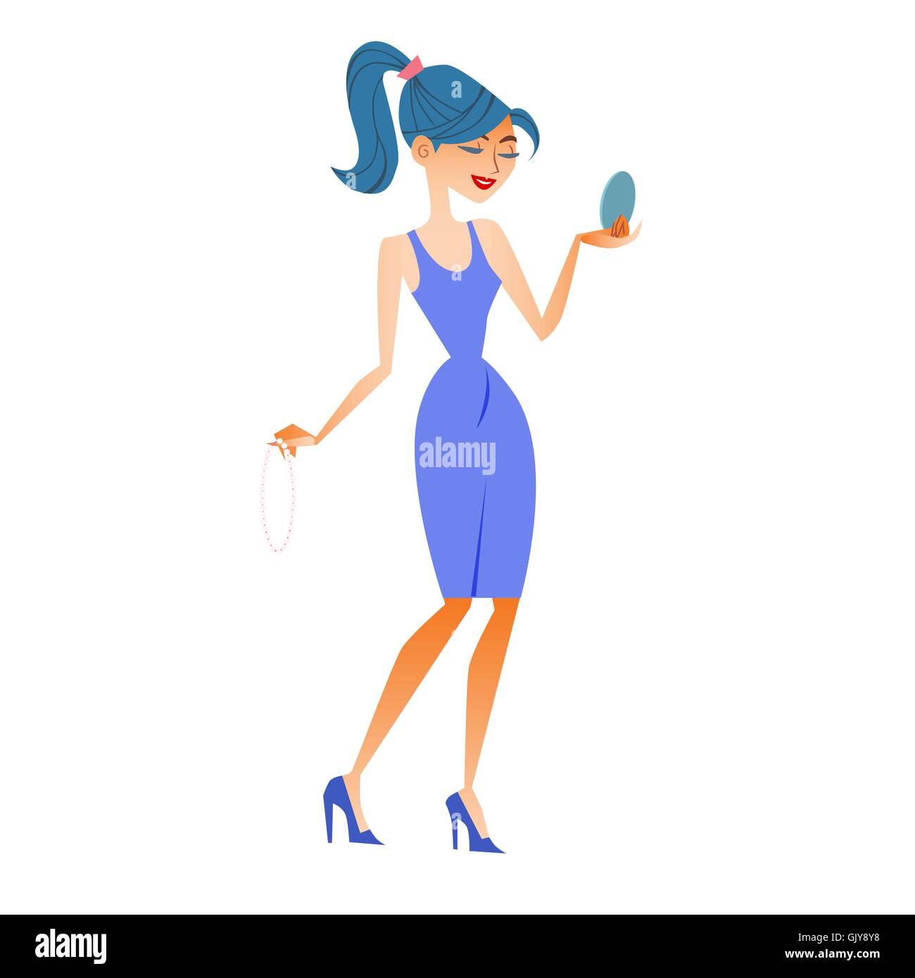 Fashion and jewelry Stock Vector Images - Alamy