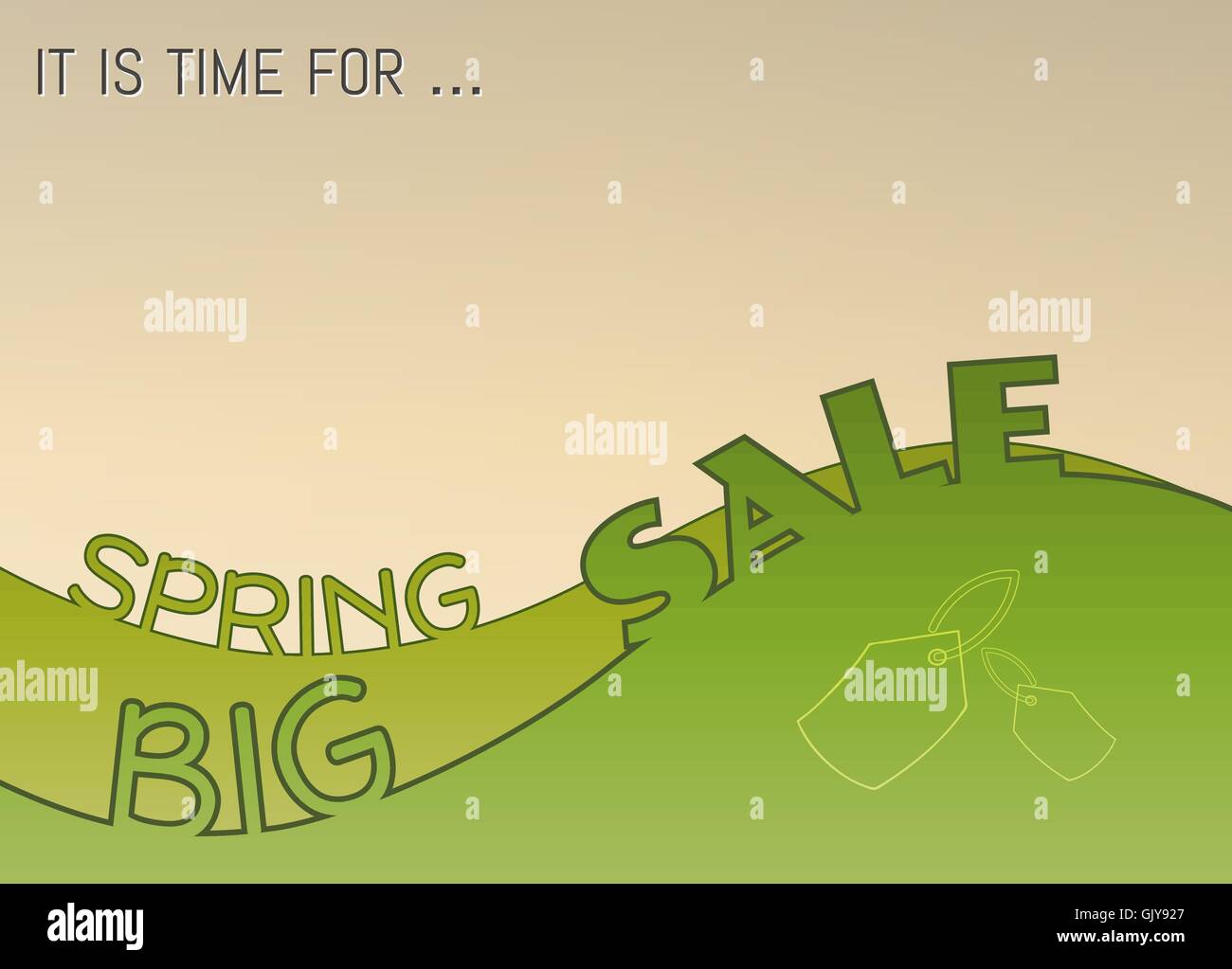 Spring season sign Stock Vector Images - Alamy