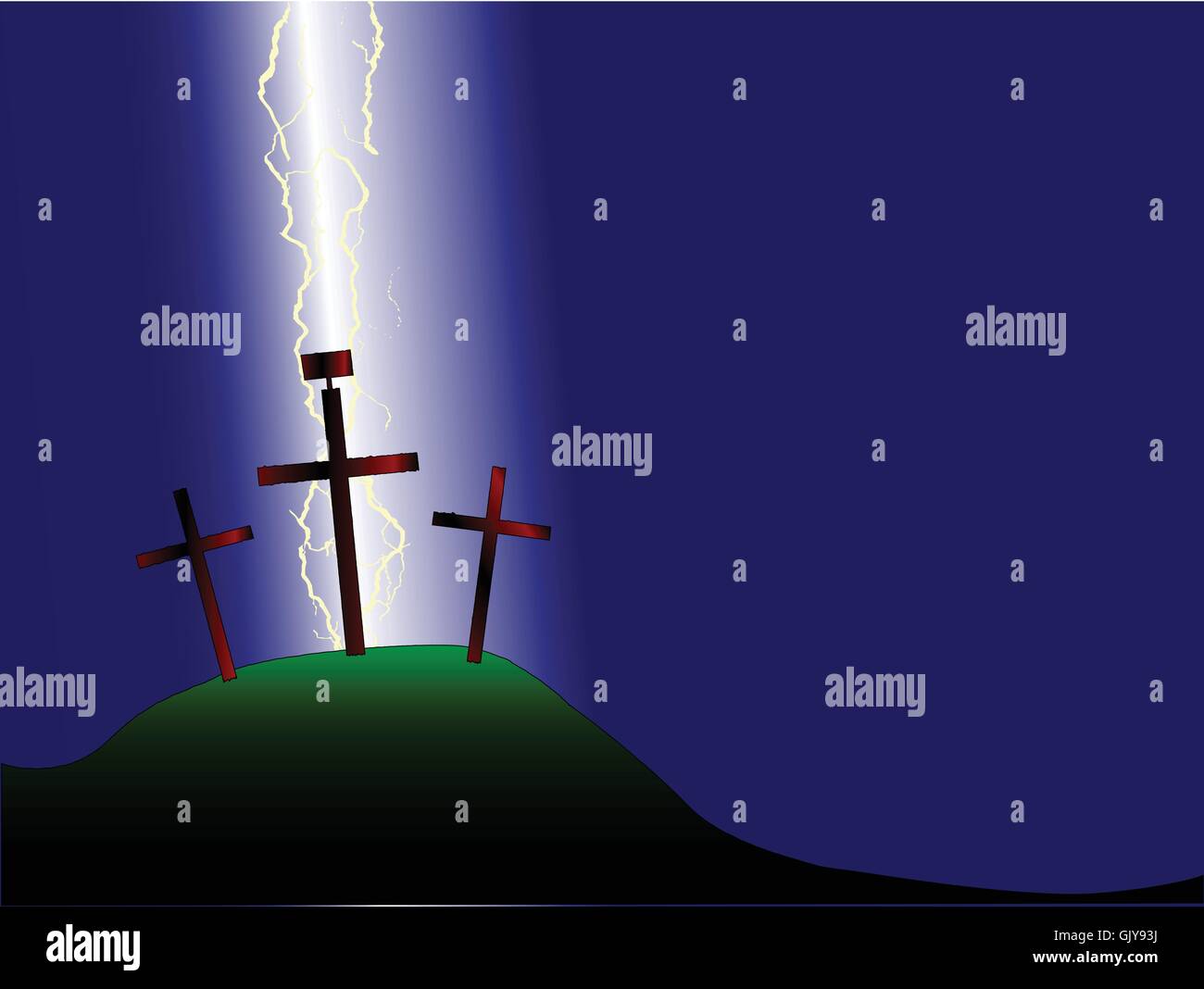 New cross of christ Stock Vector Images - Alamy