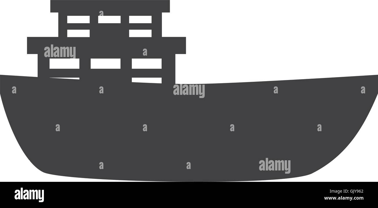 ship cargo boat Stock Vector Image & Art - Alamy