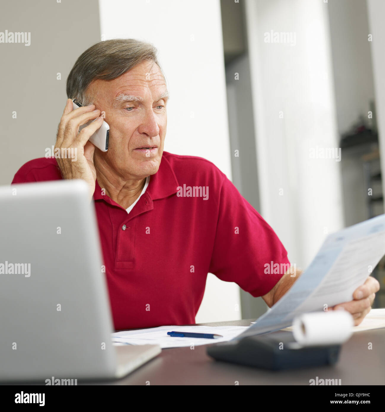 telephone phone talk Stock Photo - Alamy