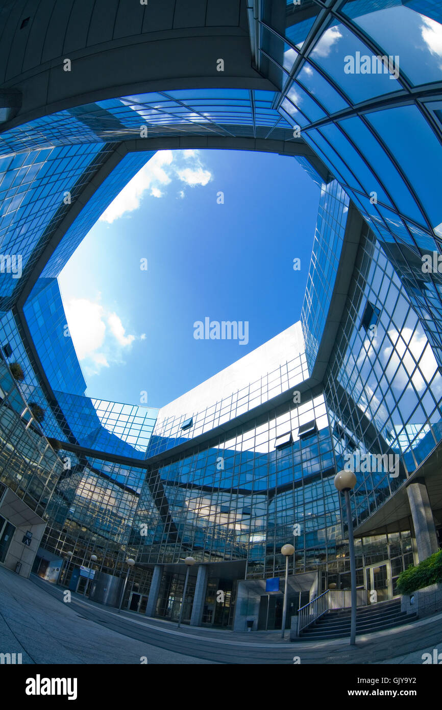 blue tower glass Stock Photo - Alamy
