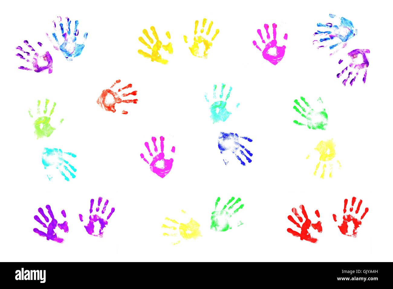 blue hand beautiful Stock Photo - Alamy