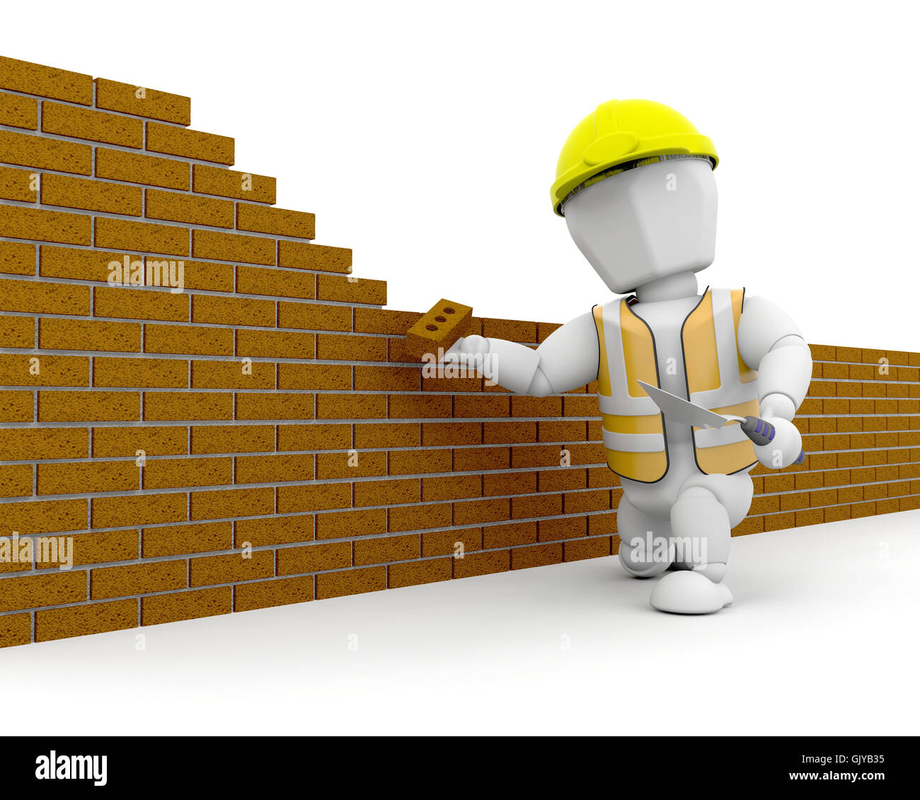 guy build isolated Stock Photo - Alamy