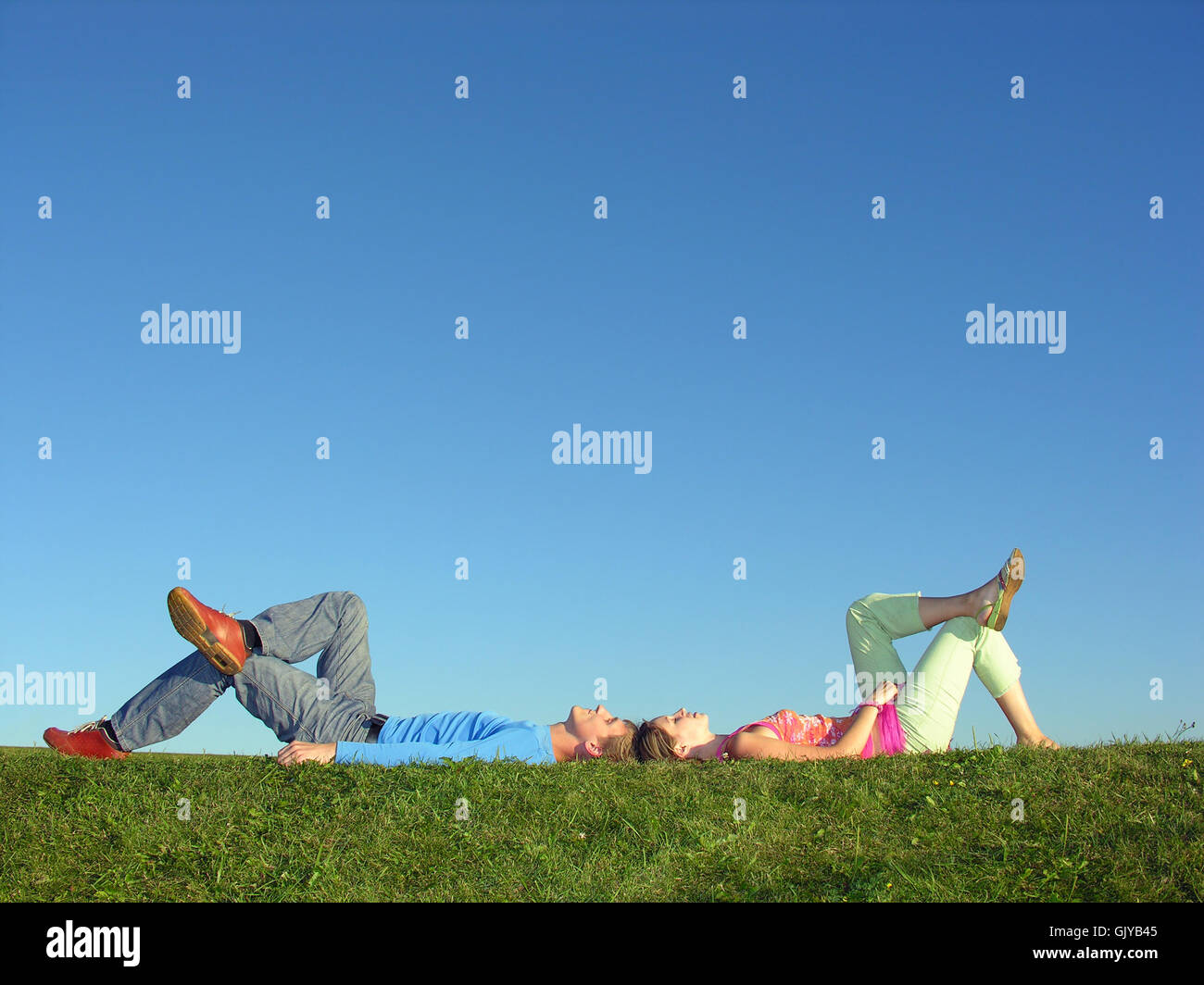woman blue life Stock Photo - Alamy