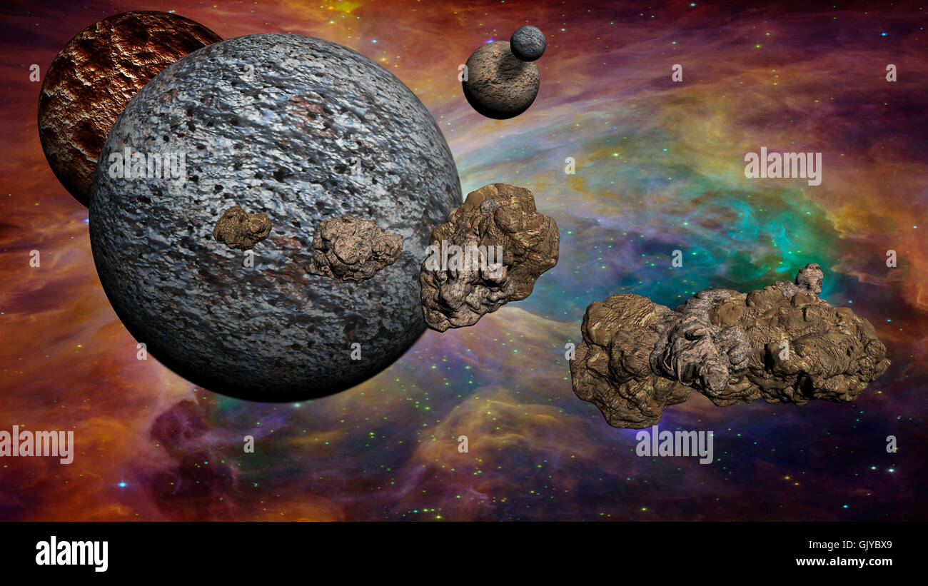 Asteroid meteorite hi-res stock photography and images - Alamy