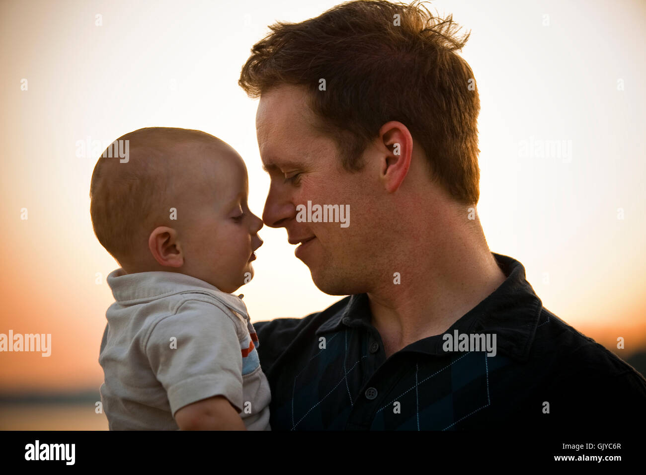 profile humans human beings Stock Photo - Alamy