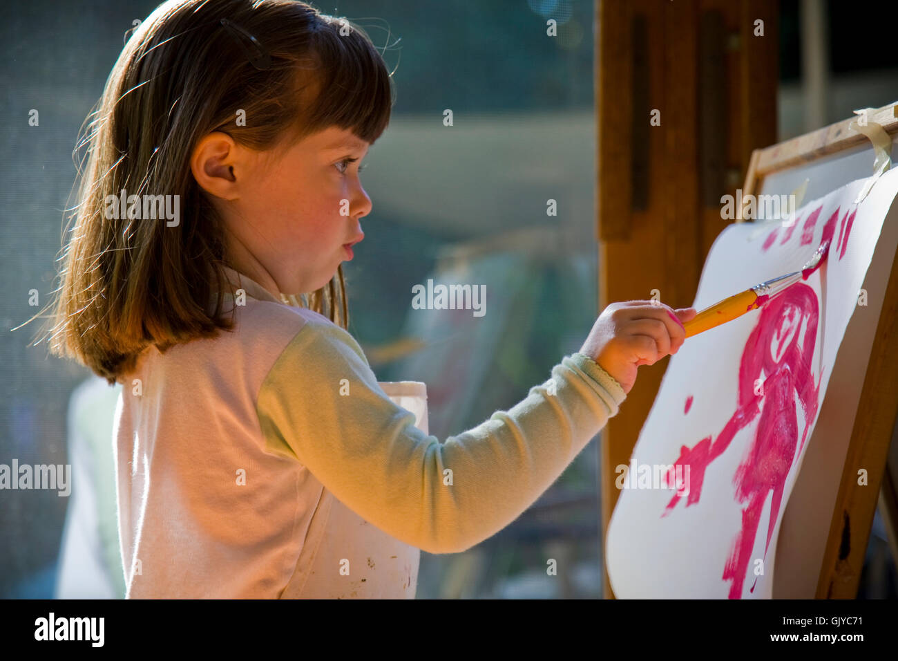 profile education art Stock Photo - Alamy