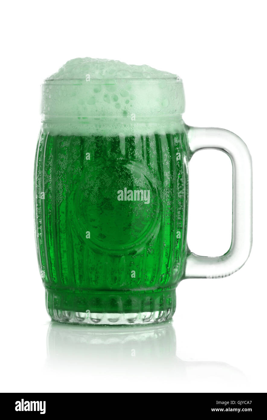 Mug green beer irish Cut Out Stock Images & Pictures - Alamy