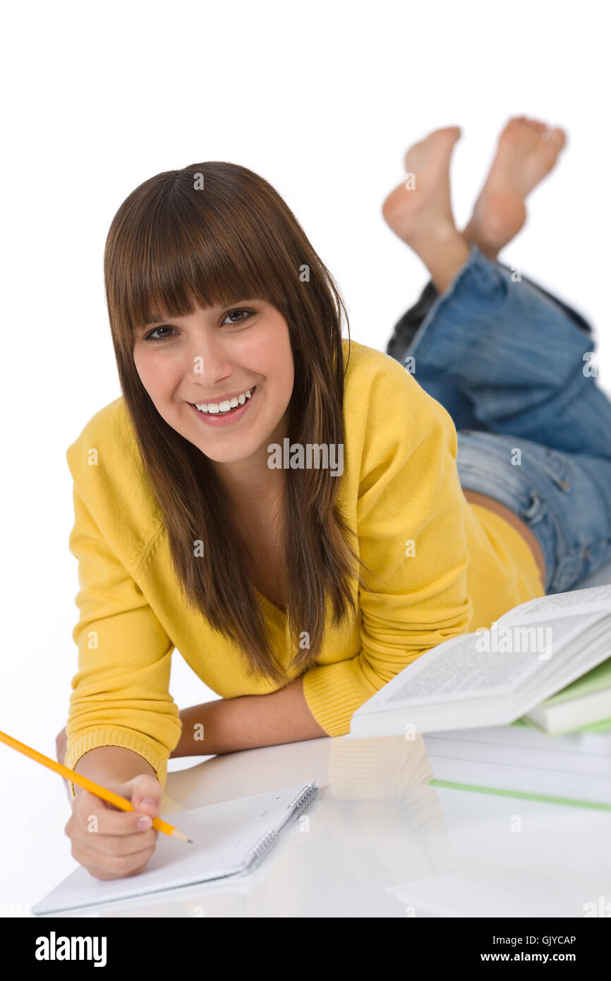 woman write wrote Stock Photo - Alamy