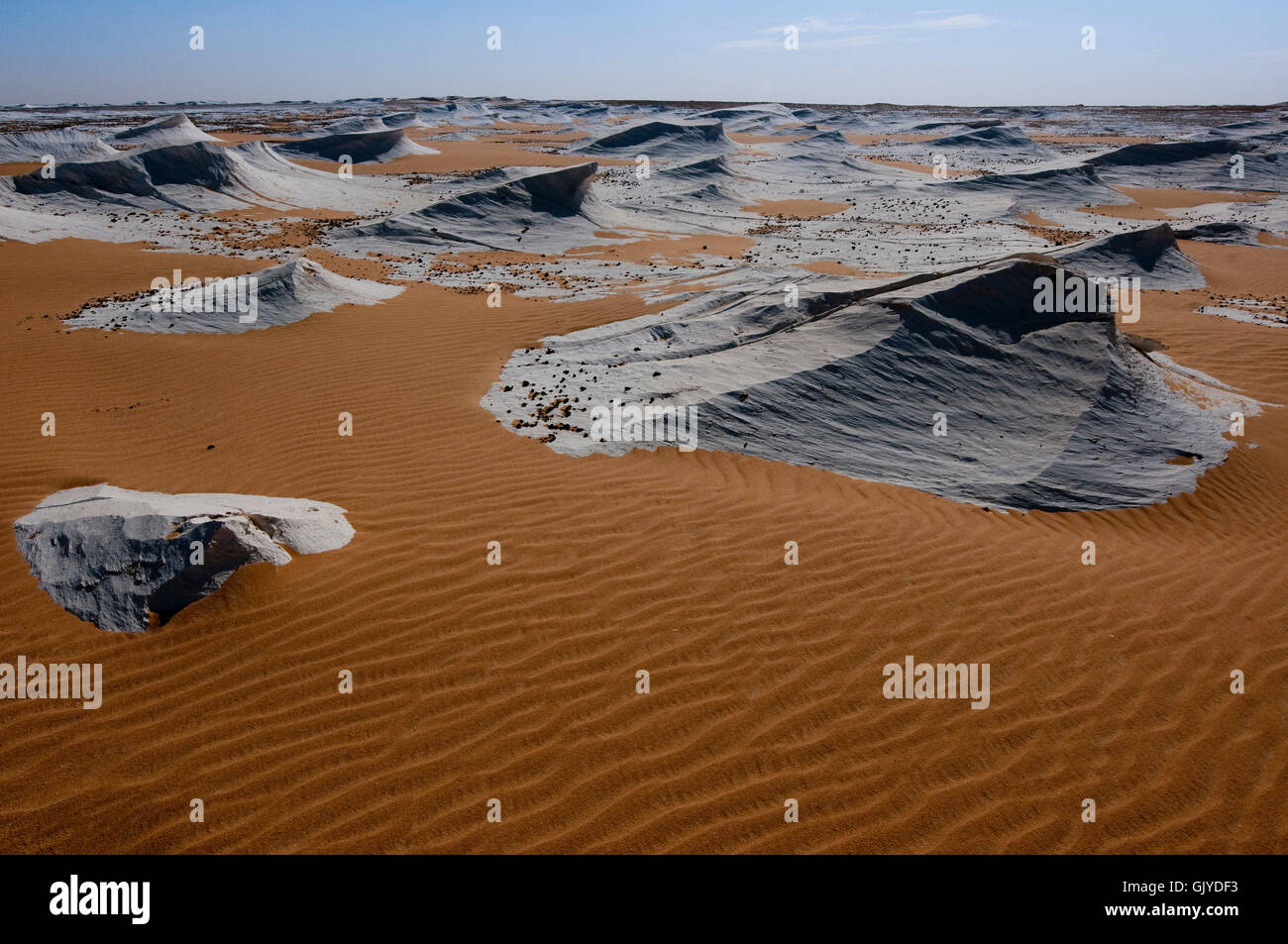 desert wasteland erosion Stock Photo - Alamy