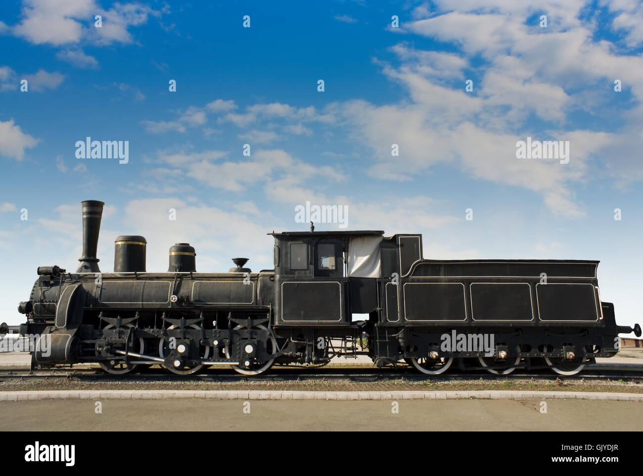 railway locomotive train Stock Photo - Alamy