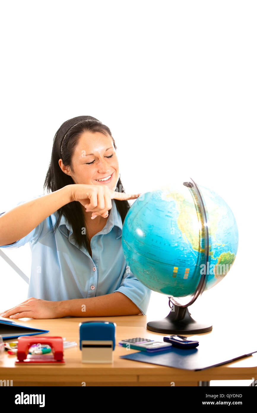 woman office plan Stock Photo - Alamy