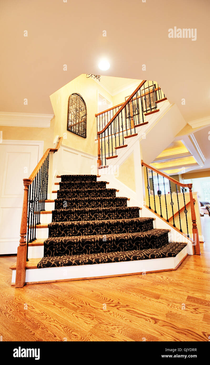 stairs house building Stock Photo - Alamy