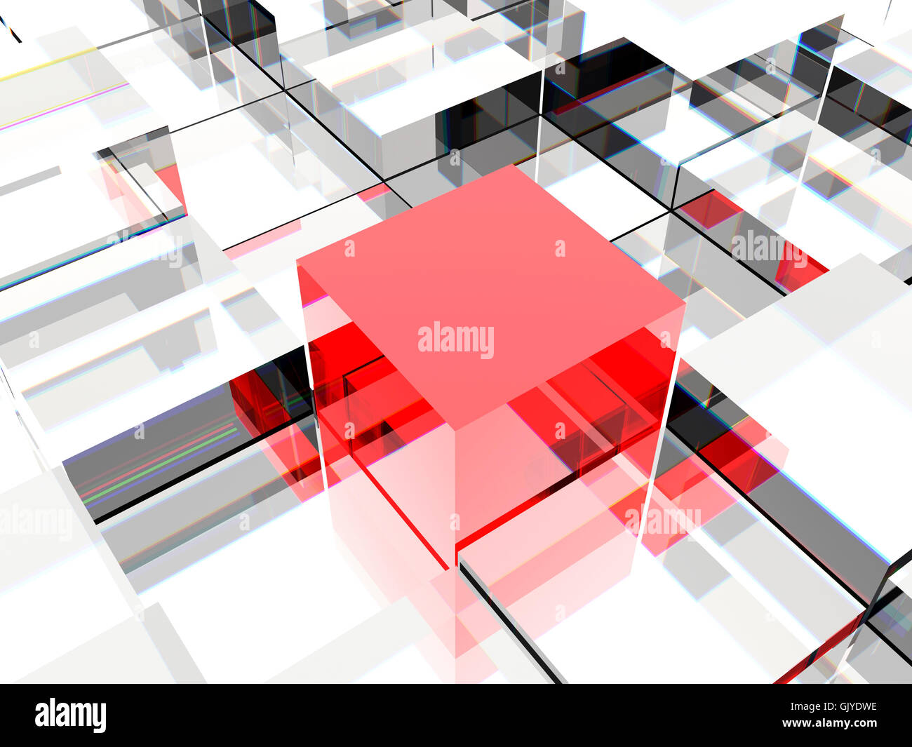 innovation difference cube Stock Photo - Alamy