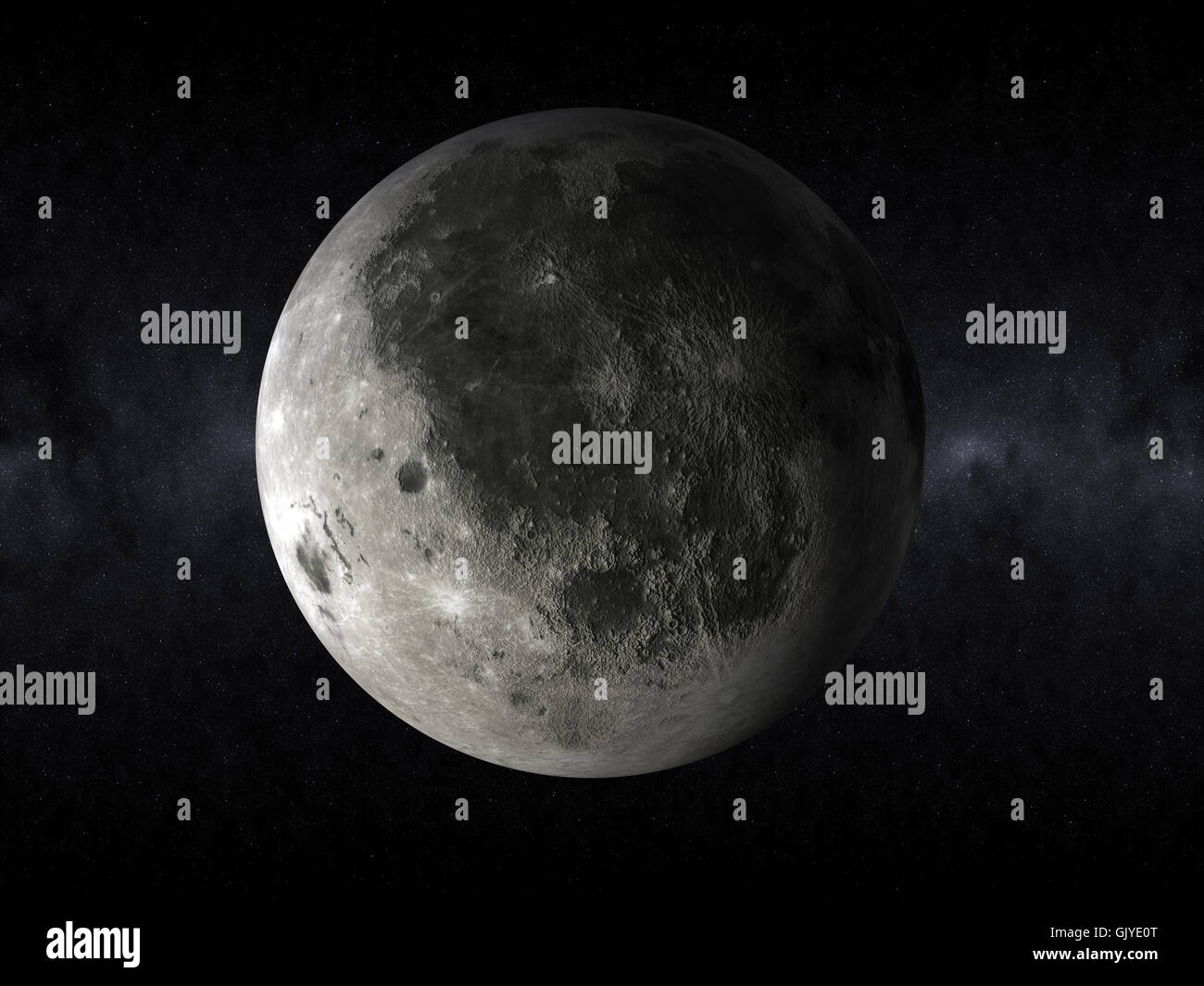 space universe moon Stock Photo - Alamy