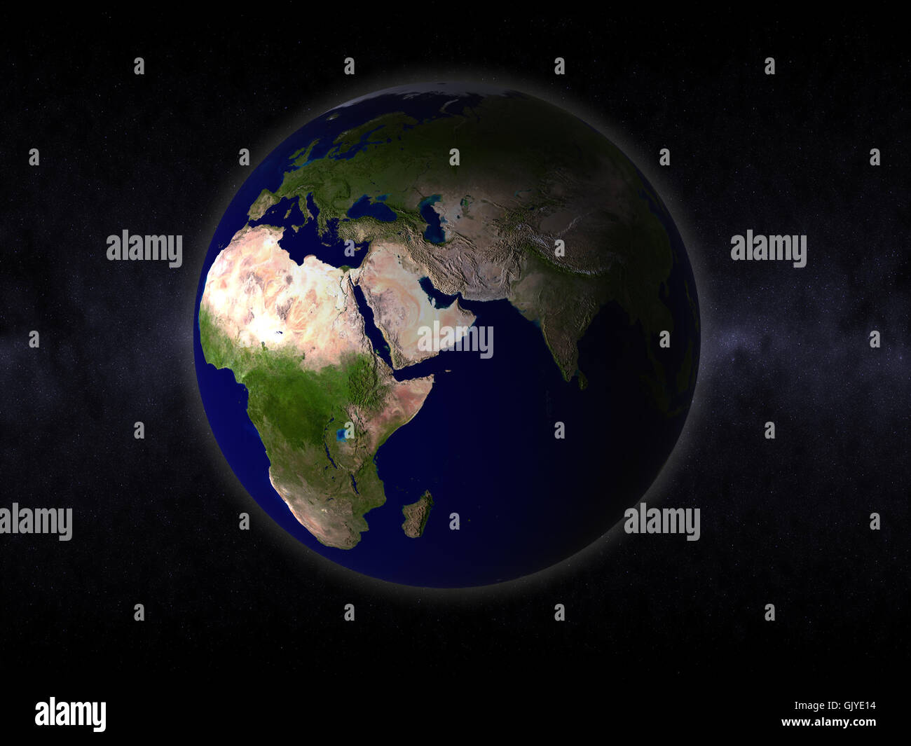 space universe globe Stock Photo - Alamy