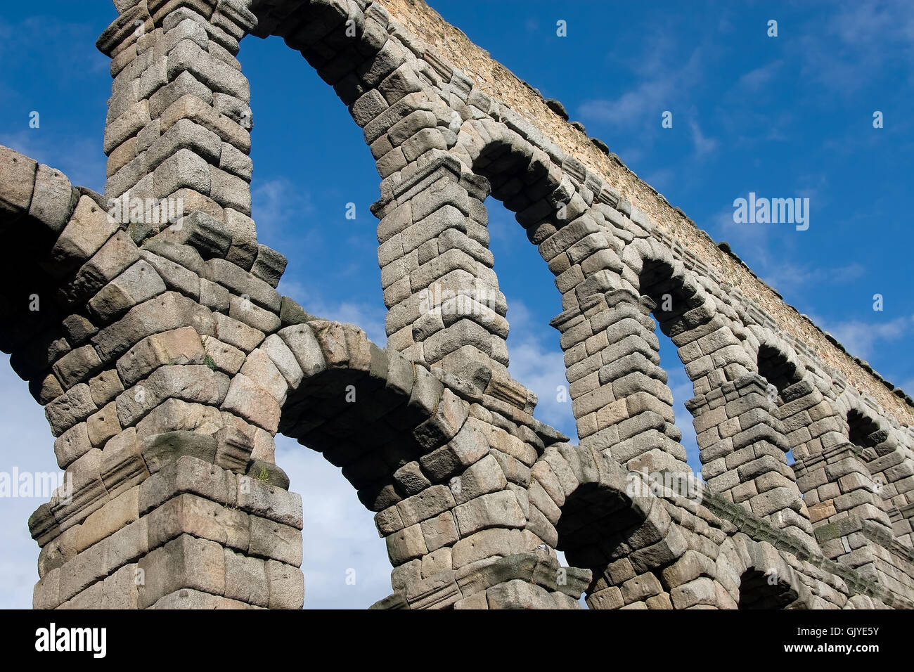 stone spain style of construction Stock Photo - Alamy