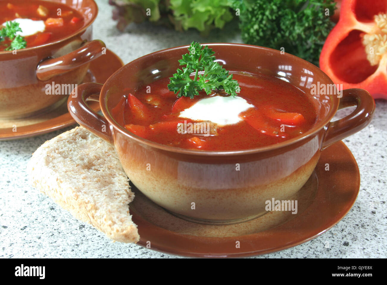 Hungarian lunch menu hi-res stock photography and images - Alamy