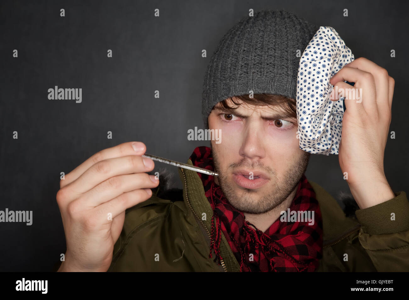 face cold catarrh Stock Photo - Alamy