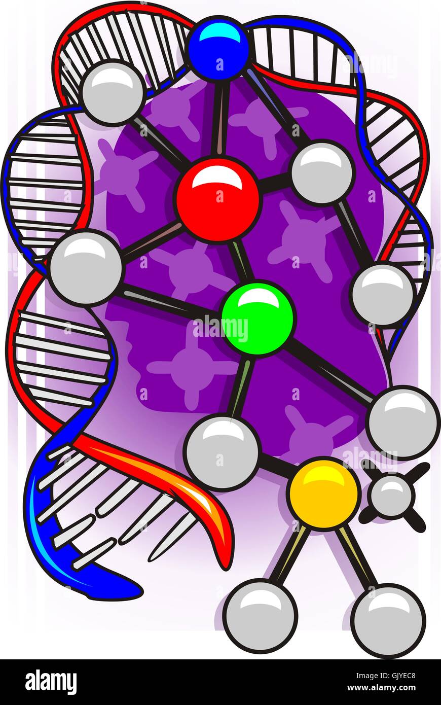medicinally medical helix Stock Photo - Alamy