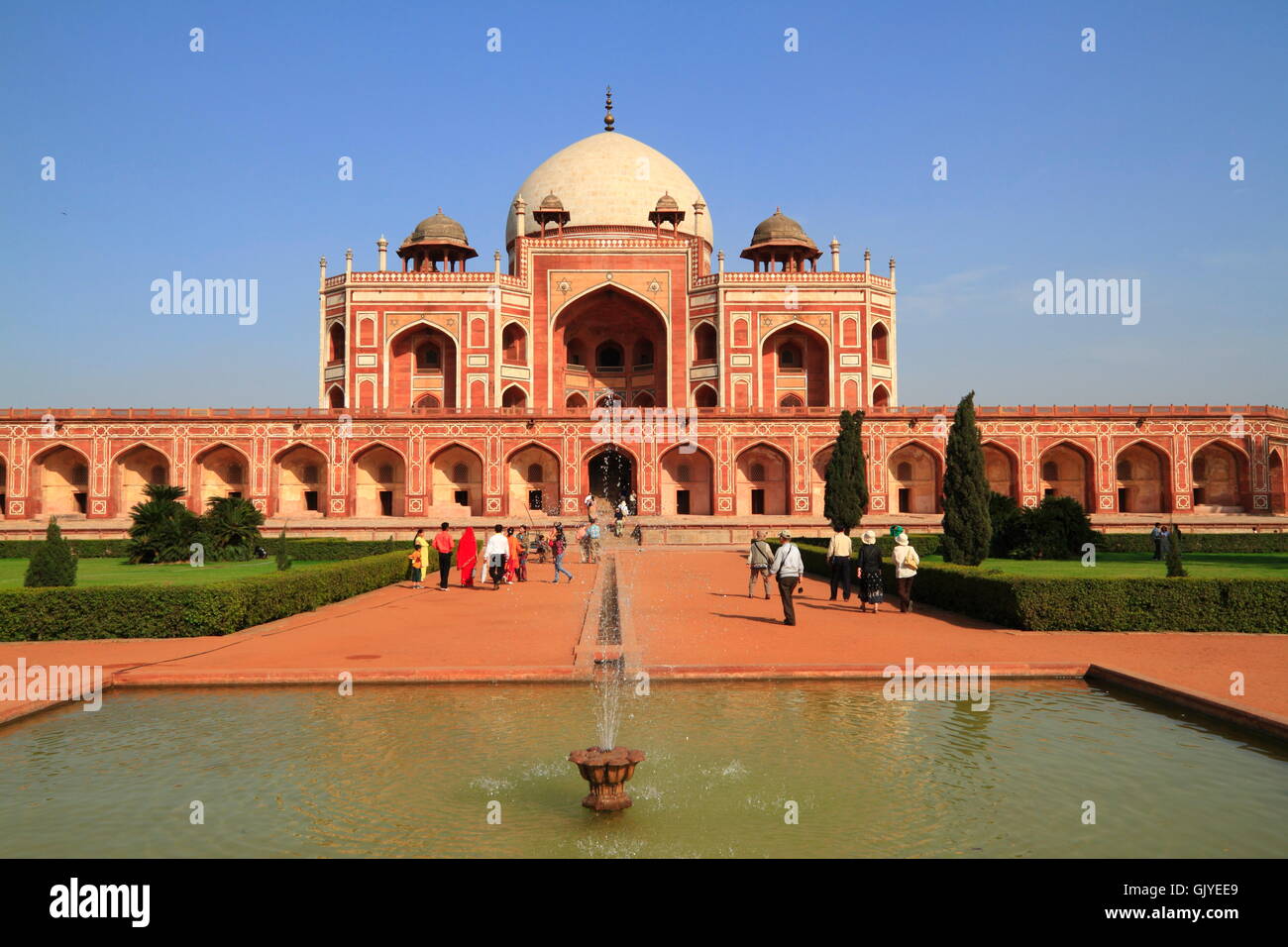 Humayun's tomb grave hi-res stock photography and images - Alamy