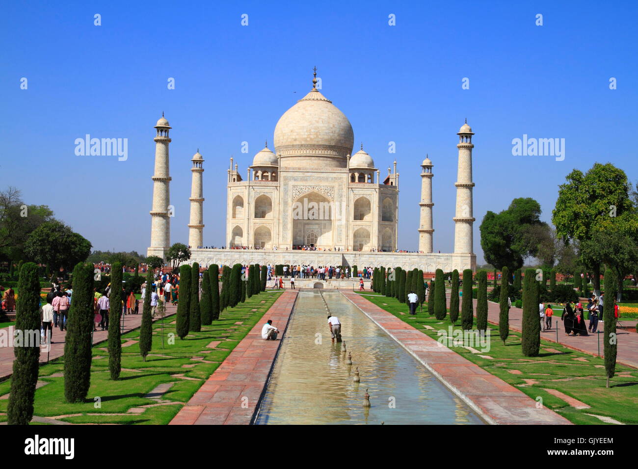 the taj mahal Stock Photo - Alamy