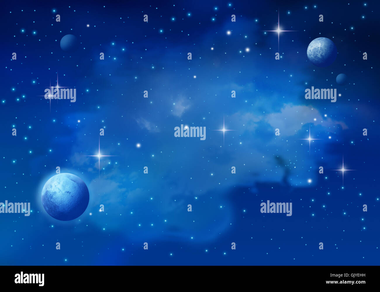 science space stars Stock Photo - Alamy