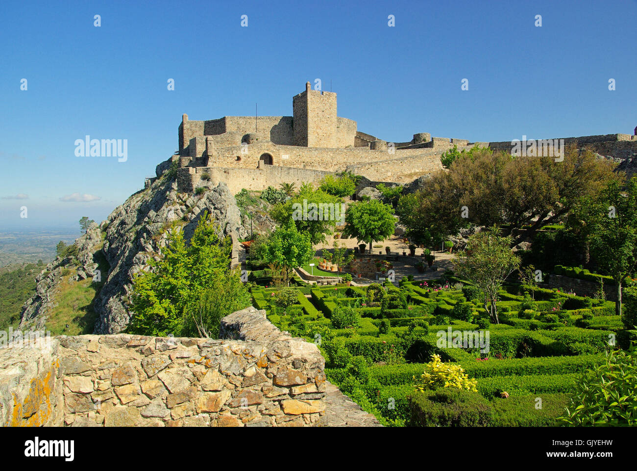 Marvao castle garden hi-res stock photography and images - Alamy