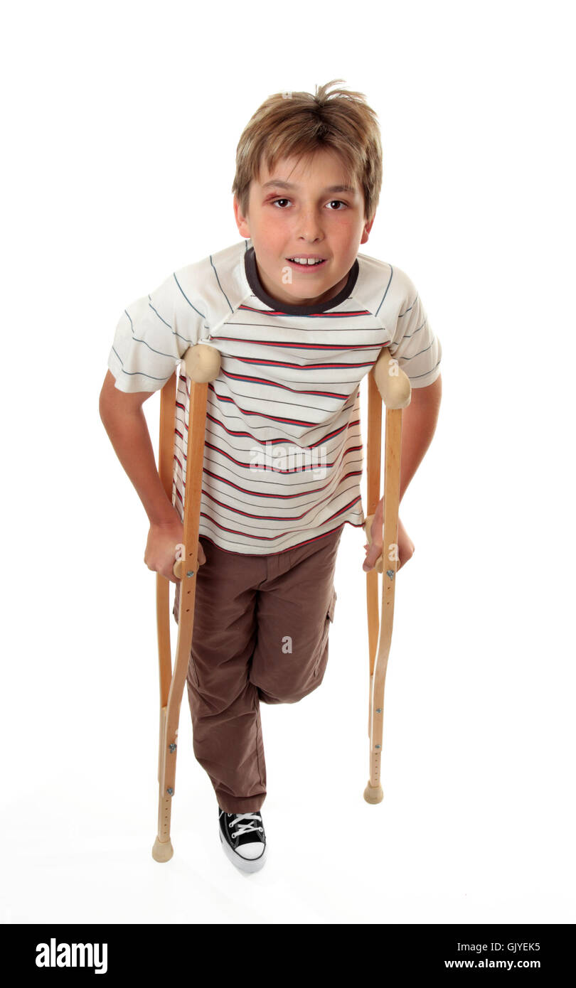 Hurt leg Cut Out Stock Images & Pictures - Alamy