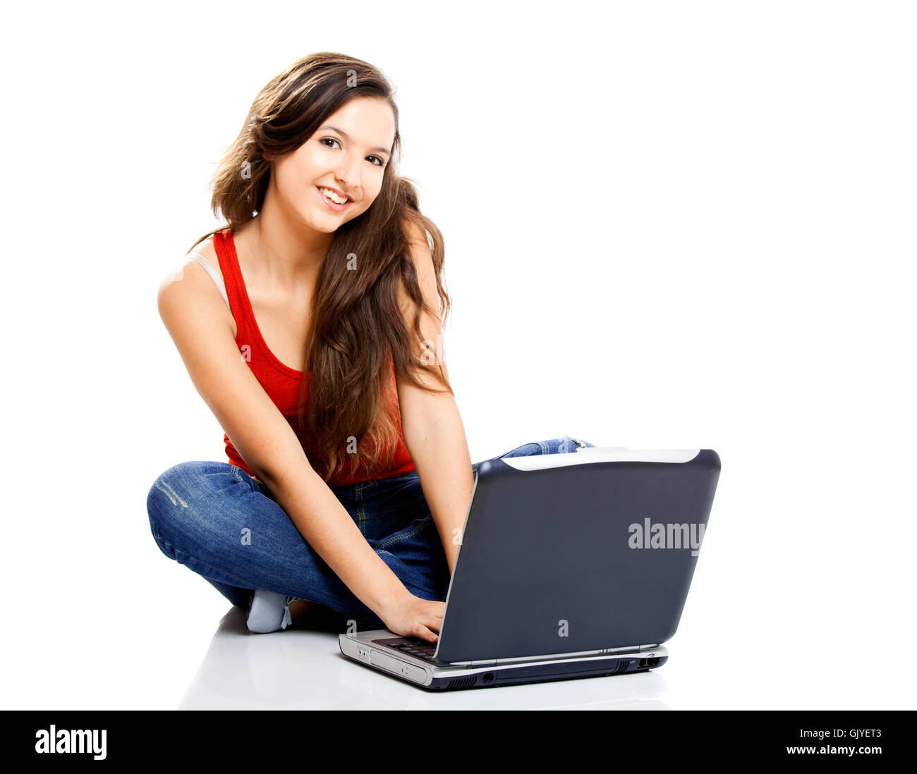 study laptop notebook Stock Photo - Alamy