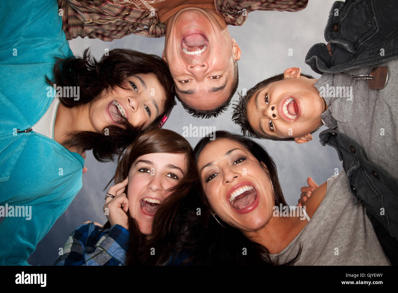 laugh laughs laughing Stock Photo - Alamy