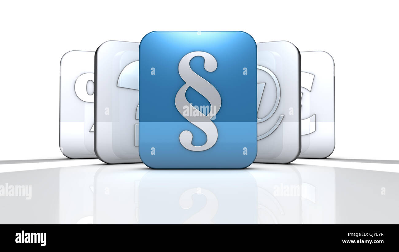 Paragraphen symbol hi-res stock photography and images - Alamy