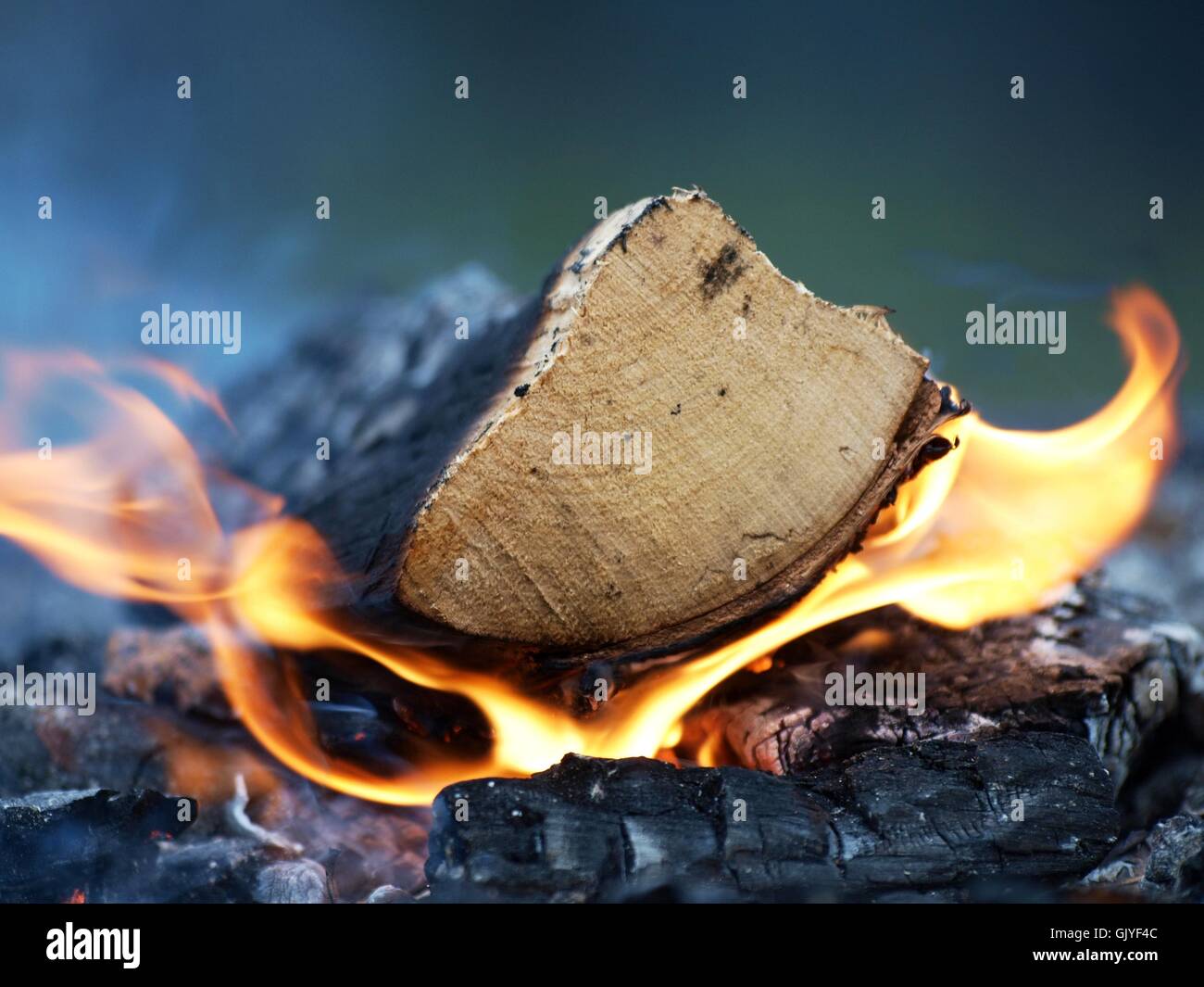 wood fire conflagration Stock Photo - Alamy