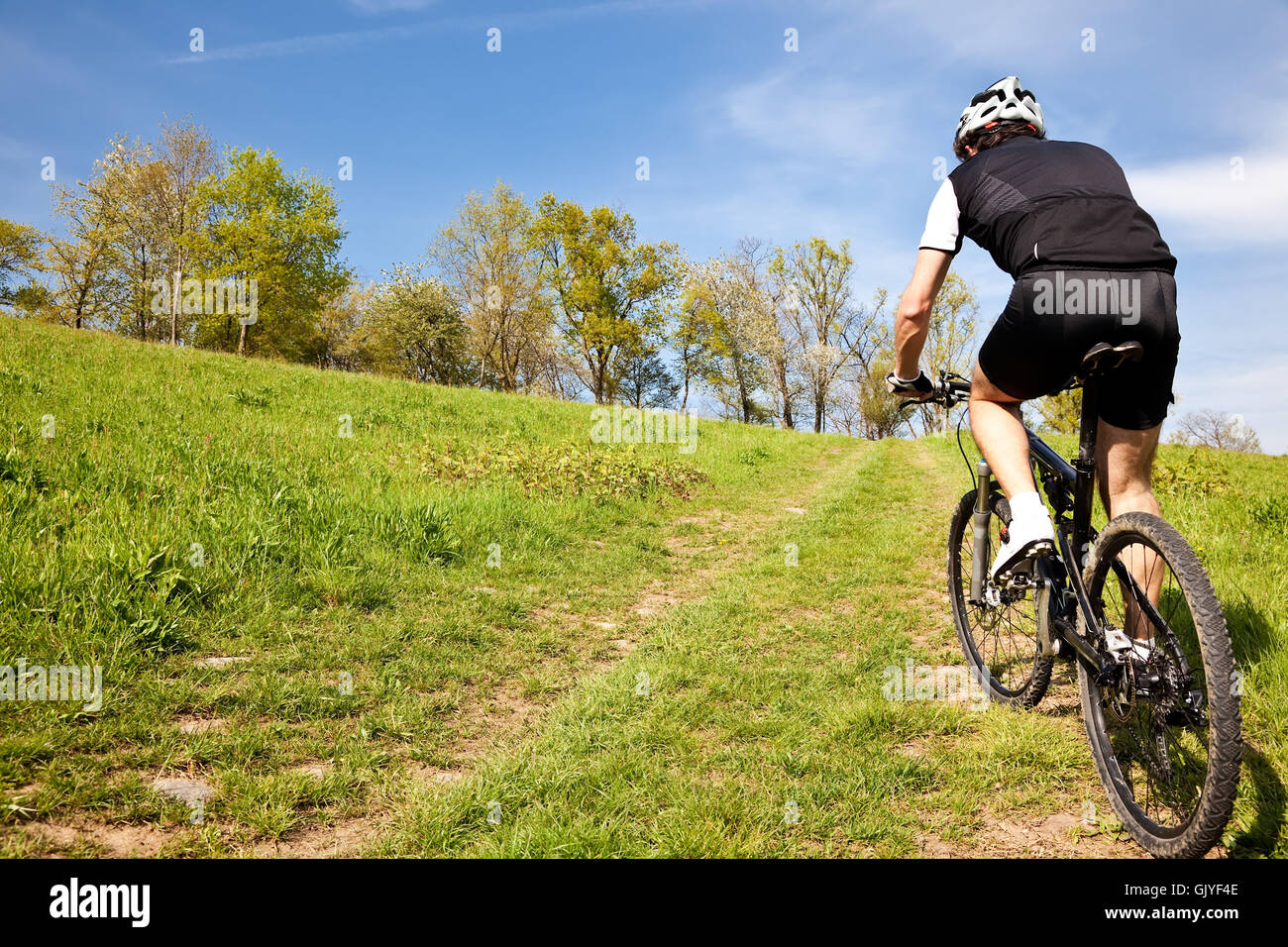 Lonely cycle hi-res stock photography and images - Alamy