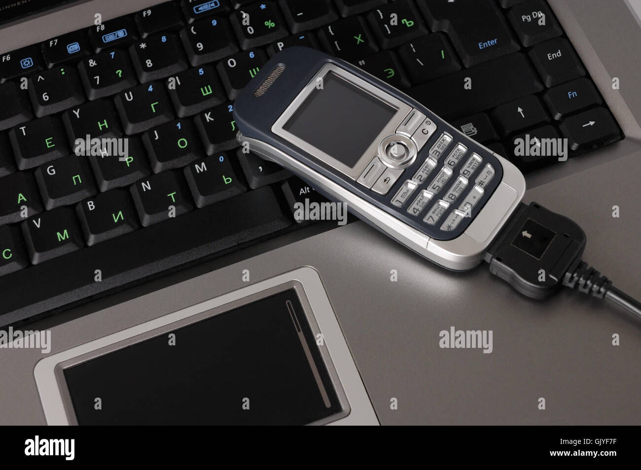 Laptop keyboard keys front view hi-res stock photography and images - Alamy