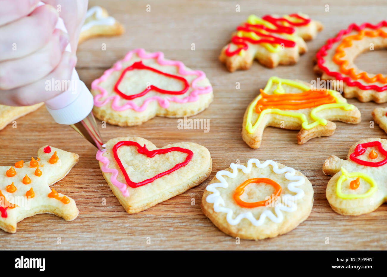 bag biscuits cookies Stock Photo - Alamy