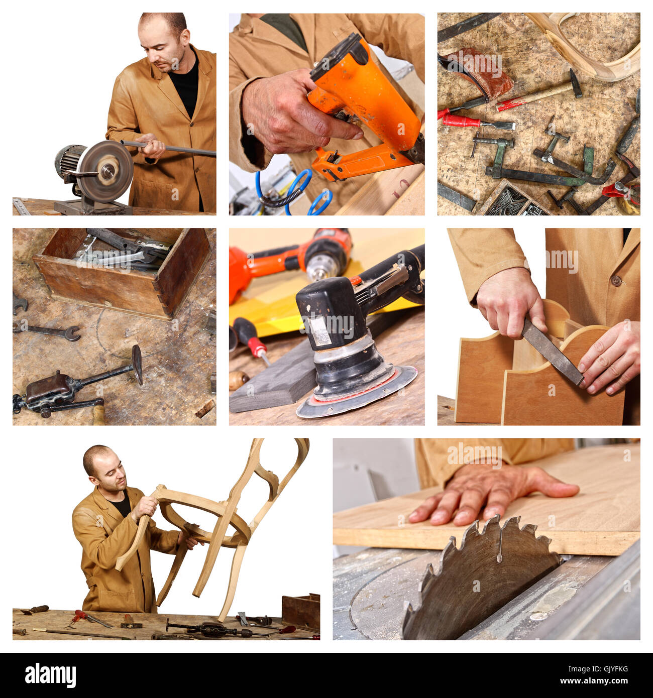 Construction workers full safety gear hi-res stock photography and ...