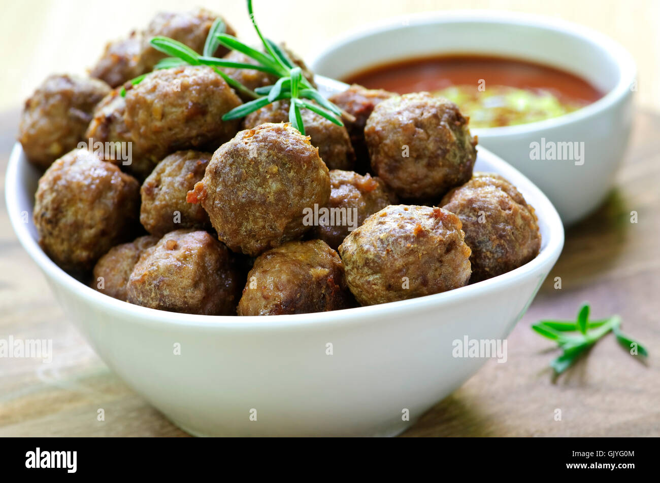 sauce appetizer bowl Stock Photo - Alamy