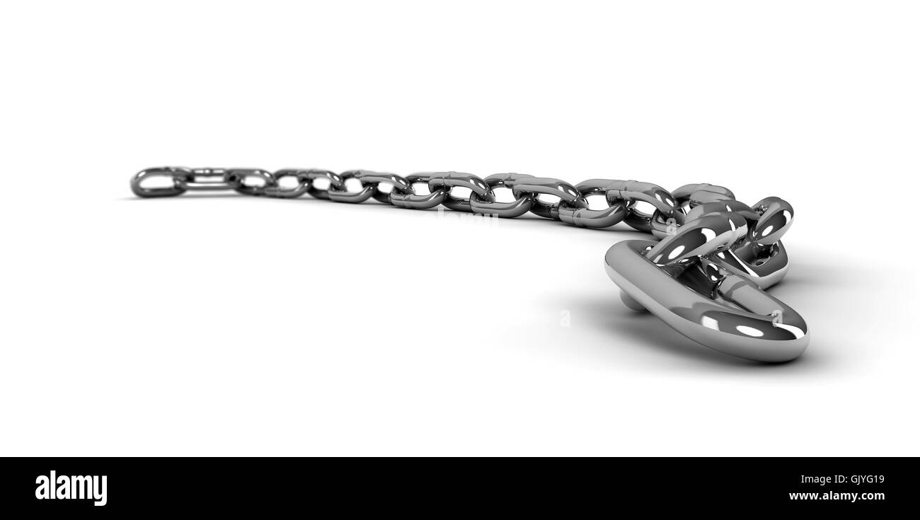 Silver chain hi-res stock photography and images - Alamy