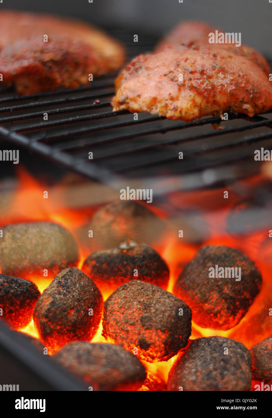 heat grill barbecue Stock Photo - Alamy