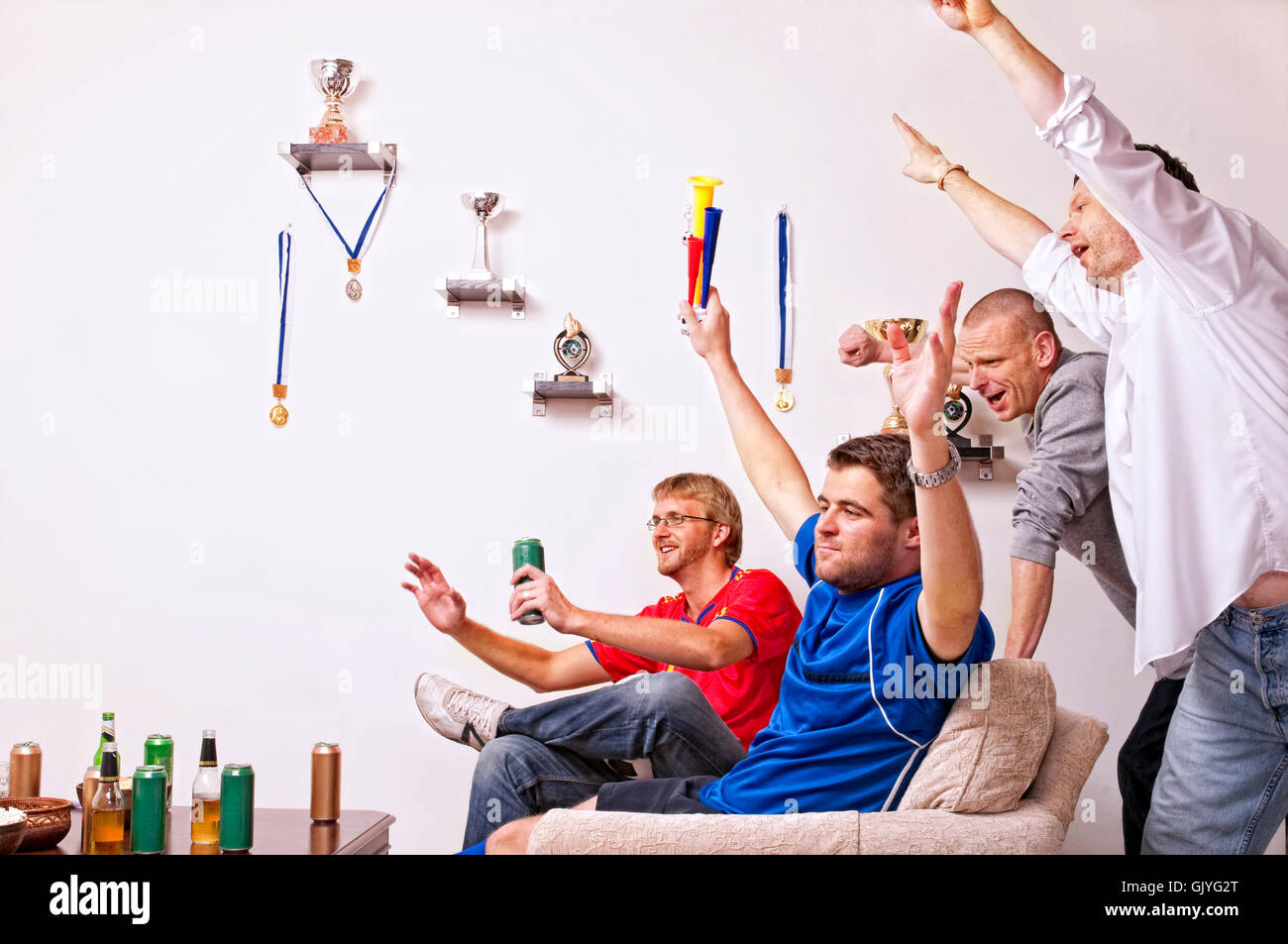 Football fans joy hi-res stock photography and images - Alamy