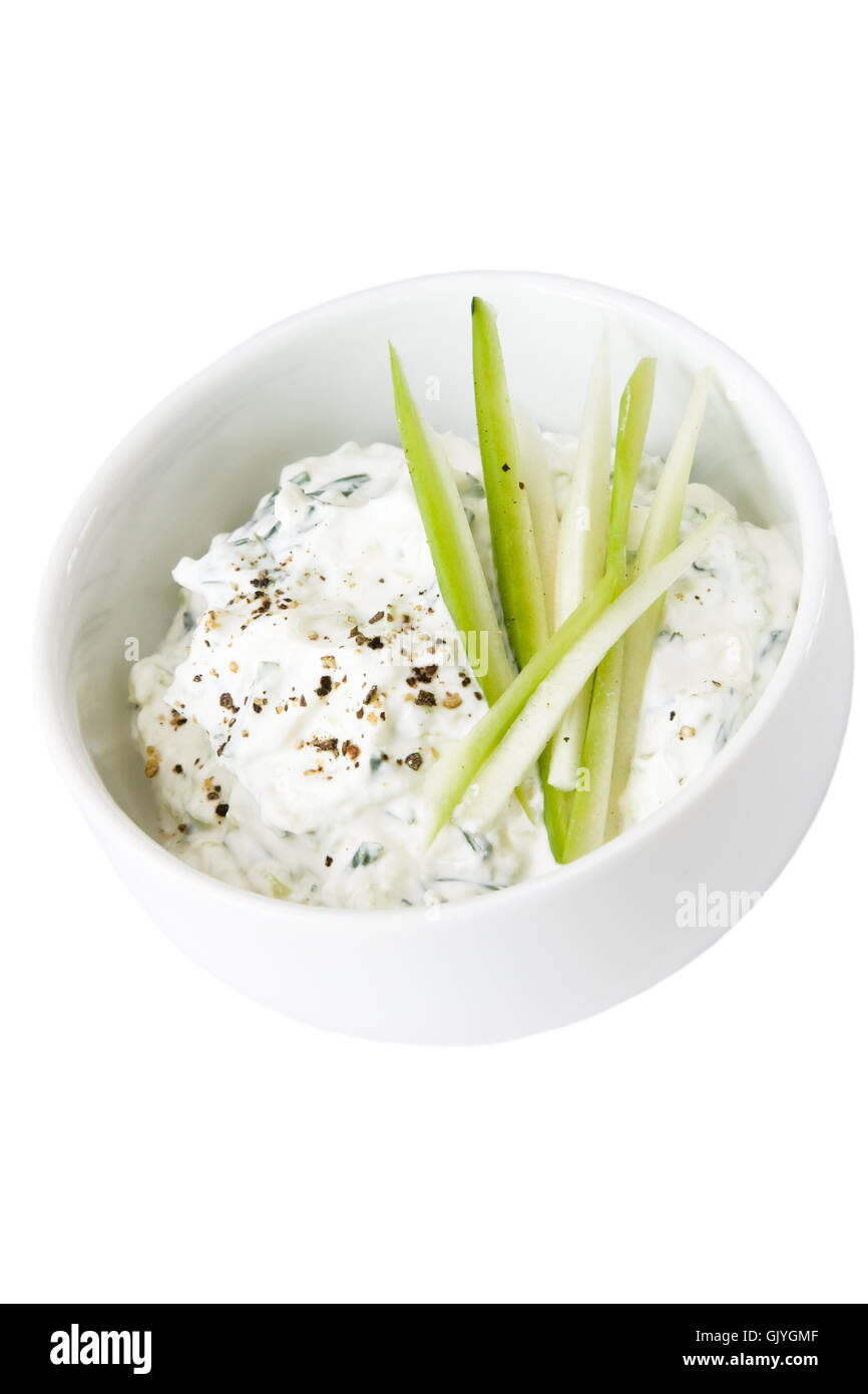 herb curd curds Stock Photo - Alamy