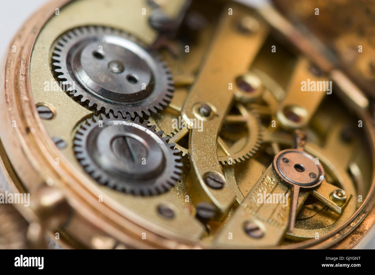 engineering time clockwork Stock Photo - Alamy