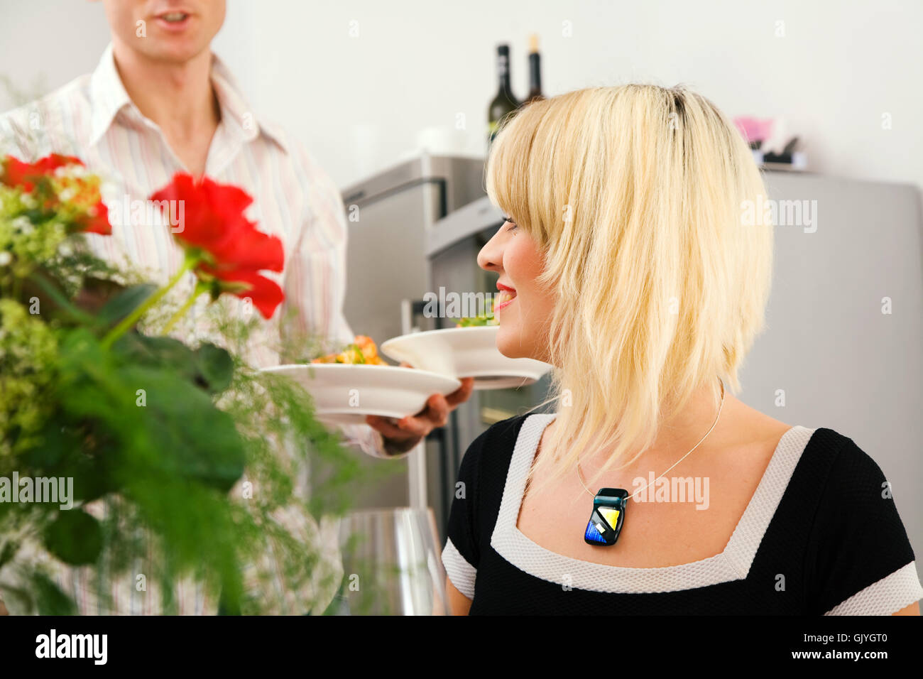 serve delicious food Stock Photo - Alamy
