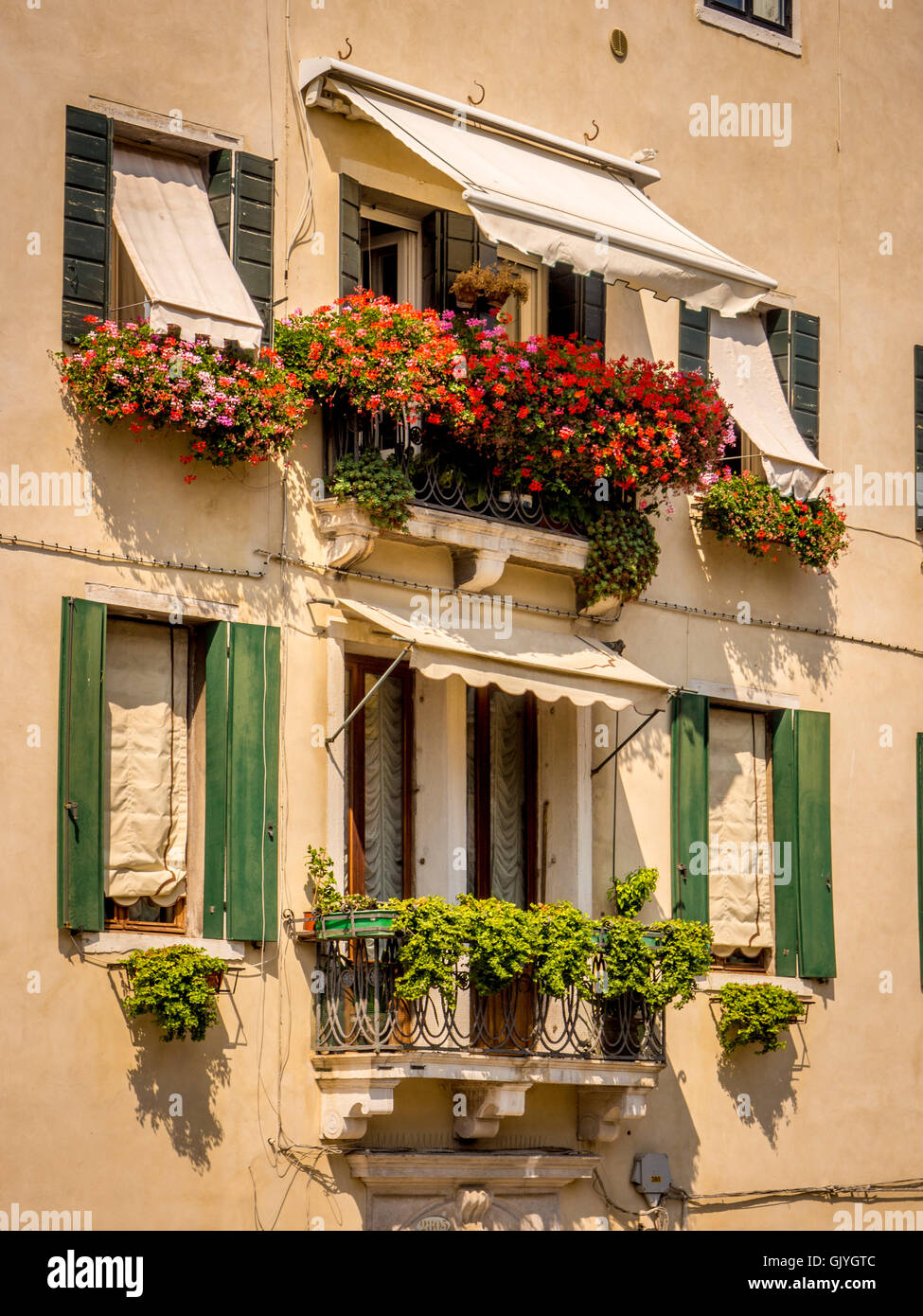 Venetian balcony hi-res stock photography and images - Alamy