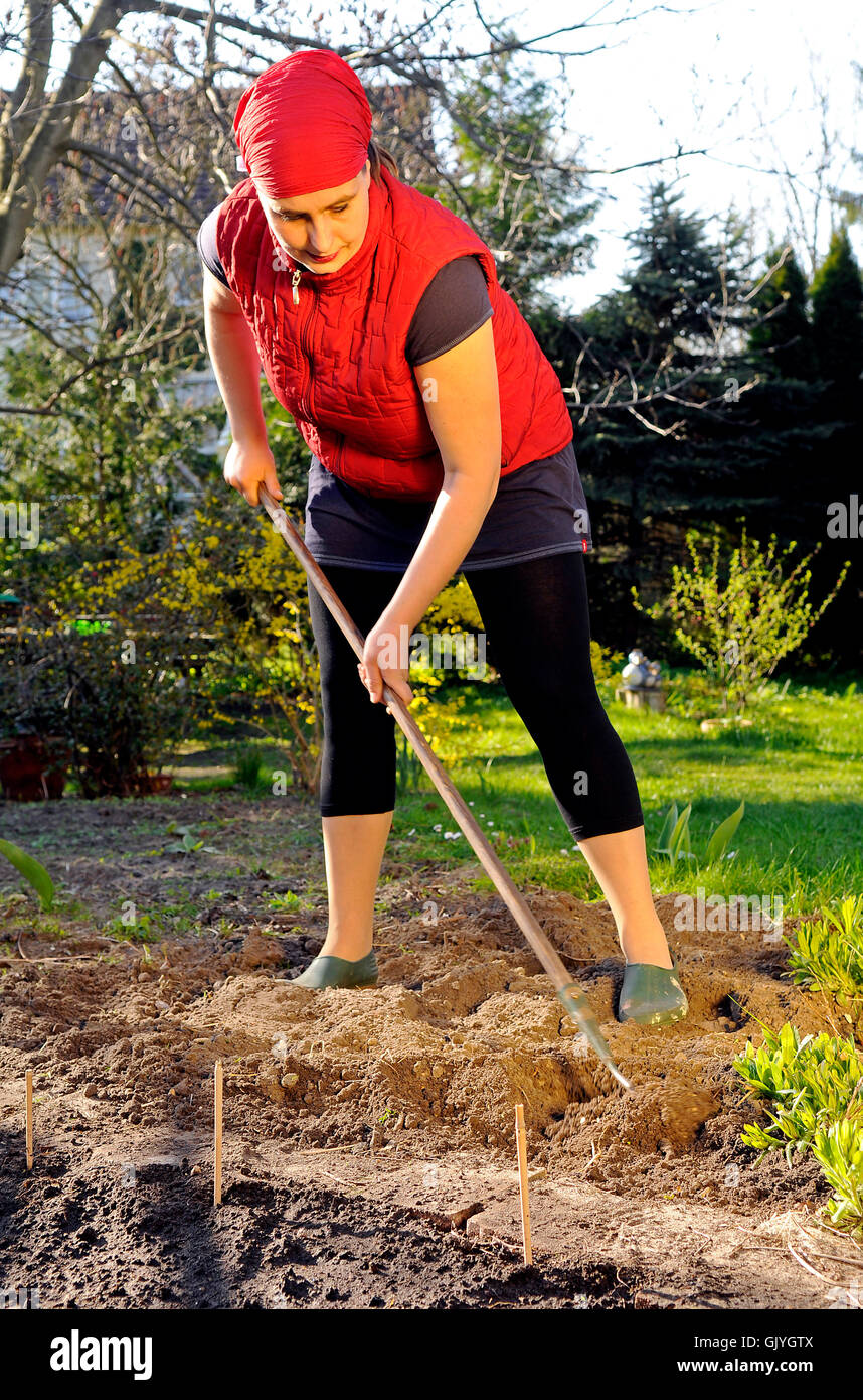 Working in the gardens hi-res stock photography and images - Alamy