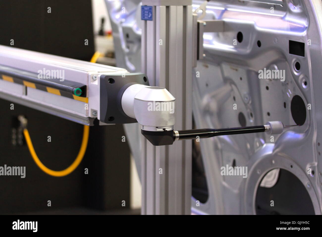 button of the measuring robot Stock Photo - Alamy